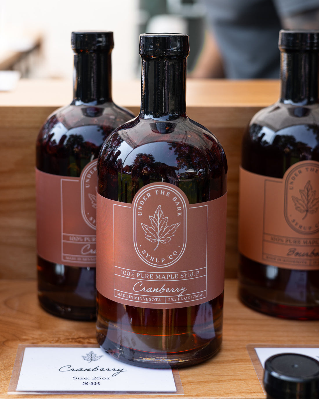 Unique flavored maple syrup from Under The Bark Syrup Co & made in MN.